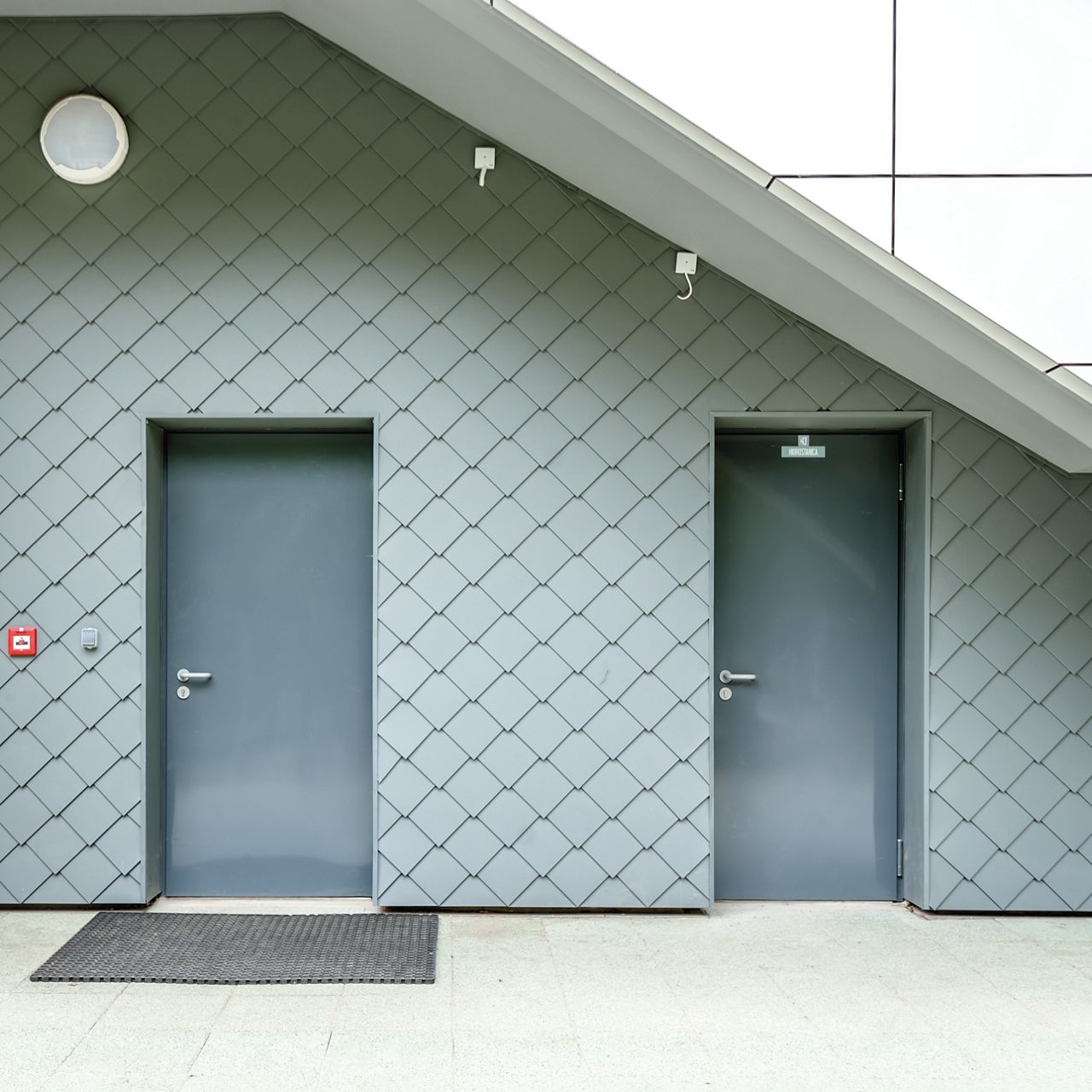 Steel fire doors / single and double-leaf FERRO flat 62 fire | ASSA ABLOY